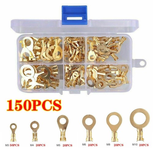 Kit Electrical Connector Copper Ring For Butt Connectors For Hooks For ...