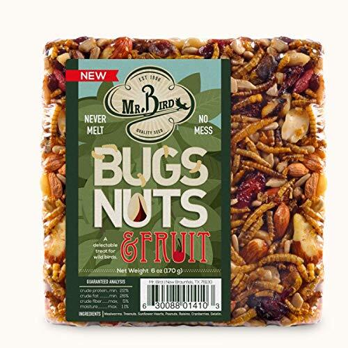 Bugs, Nuts, Fruit Small Wild Bird Cake 6 oz. pack of 4 | eBay
