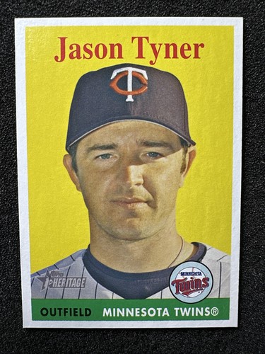 JASON TYNER #262 2007 Topps Heritage QTY Minnesota Twins | eBay