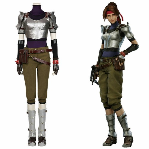 Final Fantasy VII Remake-Jessie Cosplay Costume Jumpsuit Outfits ...