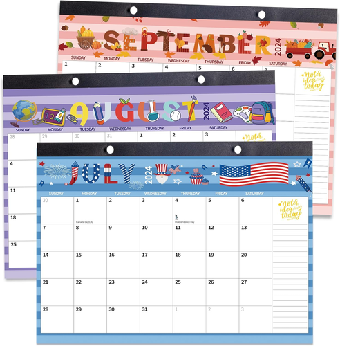 2025 Desk Calendar Wall Calendars, Large 17" X 12", November 2024 ...