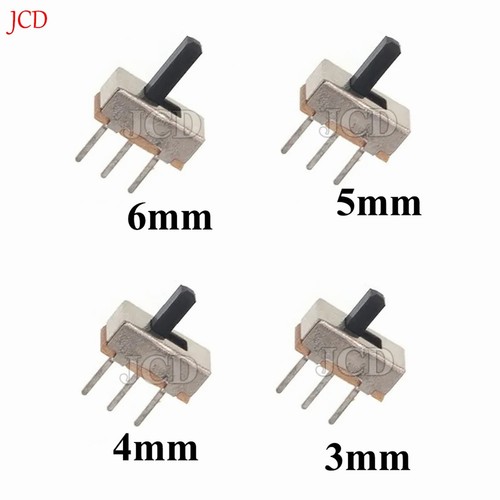 20 Pcs SS-12D00 Mini Slide Switches 3-Pin 1P2T 2-Position Through-Hole ...