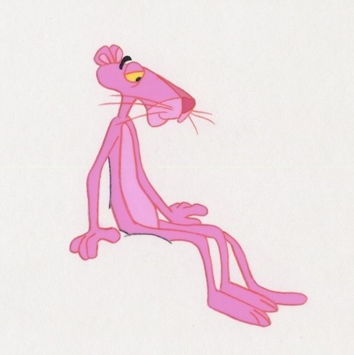 DePatie-Freleng PINK PANTHER Animation Cel, 1960s | eBay
