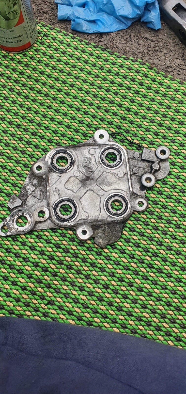 HONDA 1.6 idtec diesel oil cooler back plate 15510-RZ0-G00 Civic Crv ...