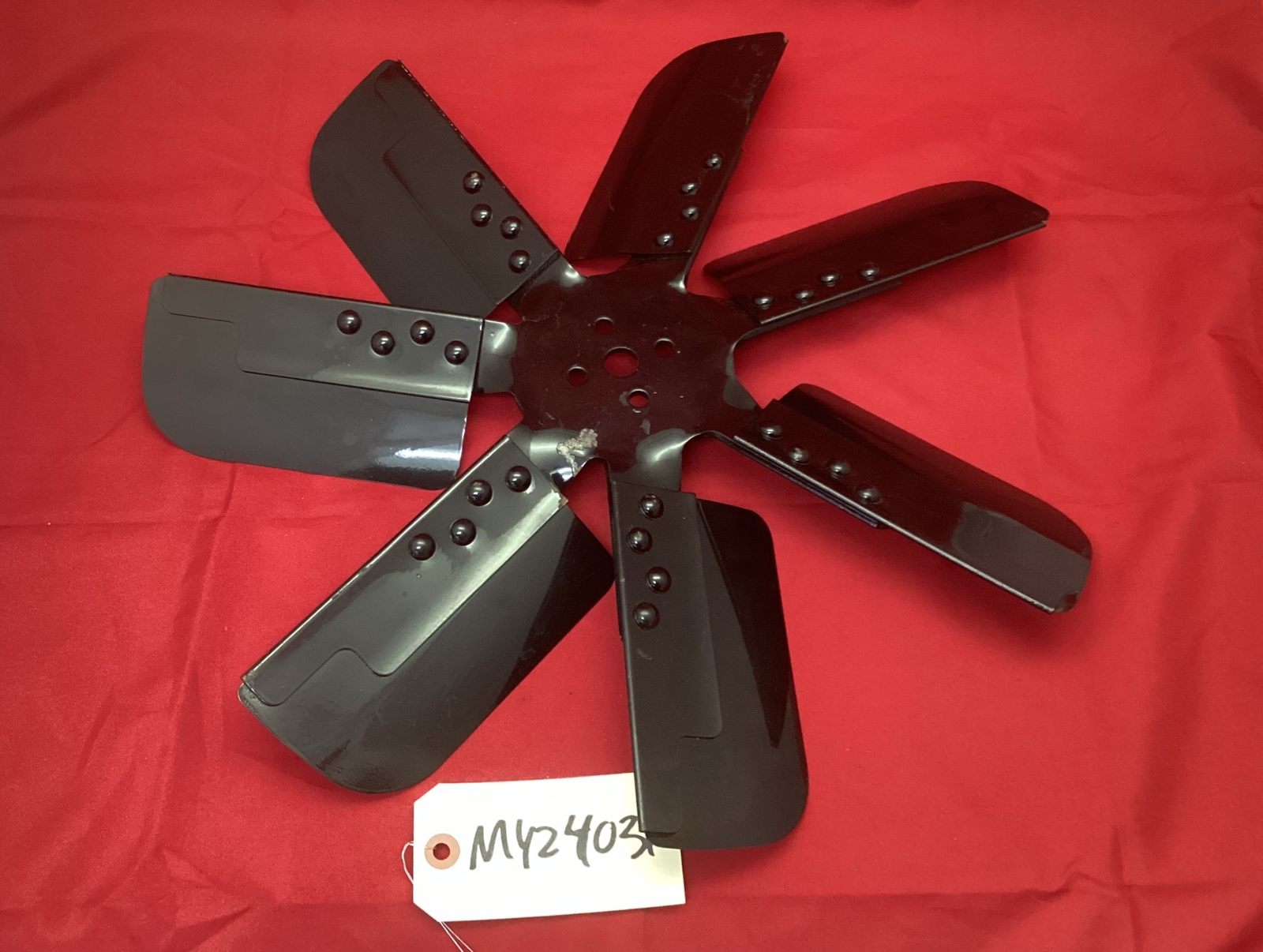 ORIGINAL 1970 FOMOCO MUSTANG 428CI SUPER COBRA JET 7 BLADE COOLING FAN ...