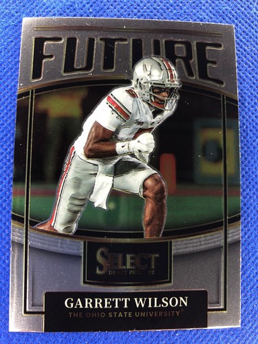 2022 #F-GW Garrett Wilson Panini Select Draft Picks Select Future Ohio ...