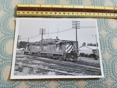 AACI 7X5 B&W Railroad Train Locomotive Engine photo 6140 6156 BN ...