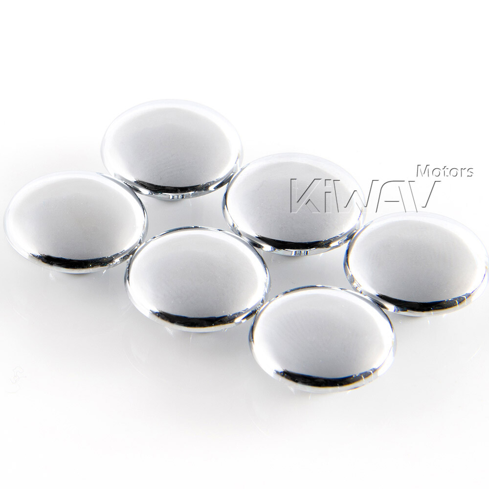 US Duty Paid chrome bolt screw nut head cover cap 8mm bolt M6 hex key ...