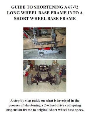 How To Shorten A 67-72 Chevy C10 Frame! PDF how-to guide | eBay