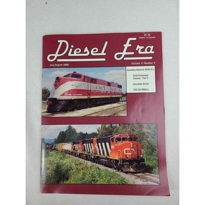 Diesel Era Magazine Volume 11 Number 4 July August 2000 - Locomotives ...