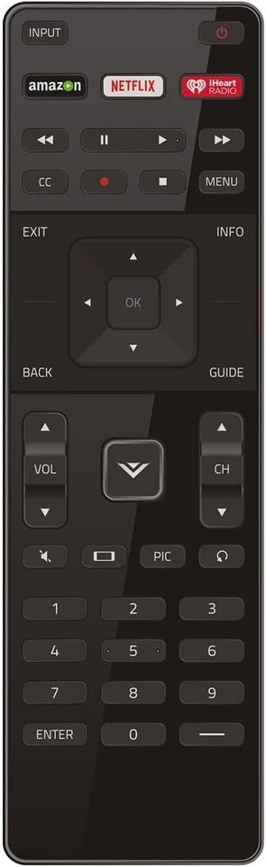 NEW XRT122 Remote Control for All VIZIO E-Series D-Series LED HDTV ...