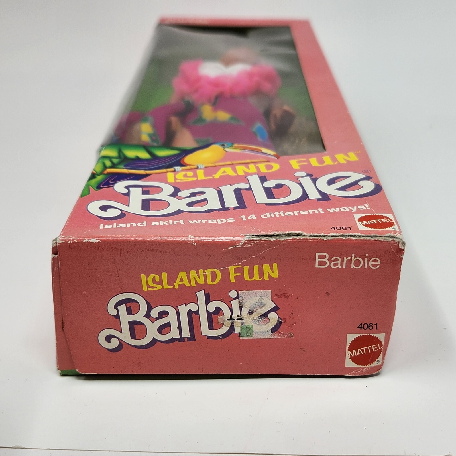 VINTAGE 1987 ISLAND FUN BARBIE DOLL NEW IN ORIGINAL BOX MATTEL # 4061 ...