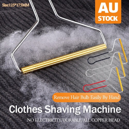 Lint Cleaner Pro Steel Manual Clothes Fluff Remover Fabric Sweater Fuzz ...