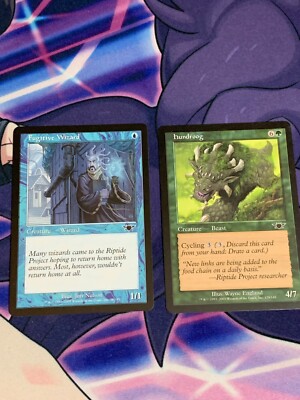 C1674 MAGIC GATHERING LEGIONS FUGITIVE WIZARD HUNDROOG LP MTG | eBay