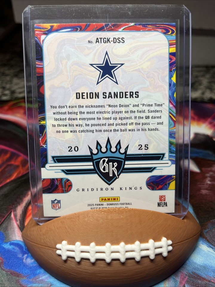 2025 Panini Donruss - All Time Gridiron Kings Dion Sanders #ATGK-DSS | eBay