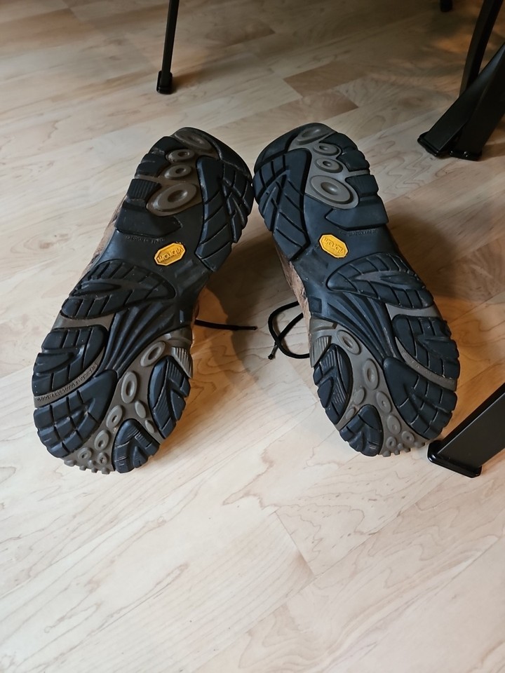 Merrell Moab 2 J06051W Men's Brown Hiking Boots Size 11.5 W Wide NEEDS ...