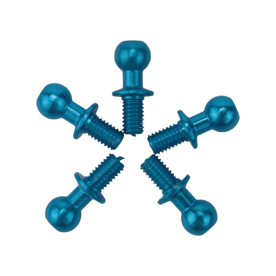 20Pcs Metal M3 Hex Head Screws for TT-01 TT-02 D4 D5 1/10 RC Drift ...