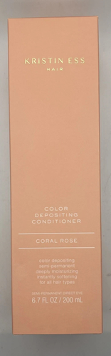 new KRISTIN ESS HAIR Coral Rose Color Depositing Conditioner 6.7 Oz | eBay