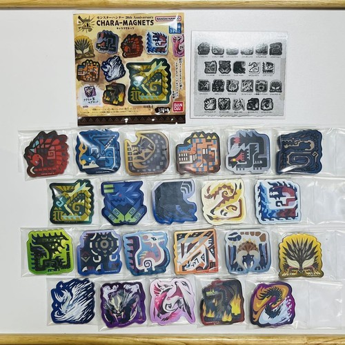 Monster Hunter Character Magnets 22 Types Full Comp Magnet | eBay