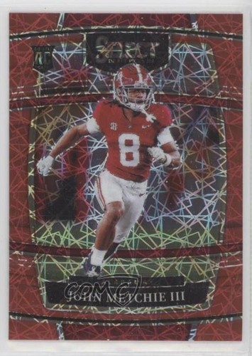 2022 Select Draft Picks Concourse Red Lazer Prizm John Metchie III #9 ...
