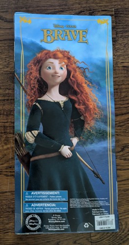 BRAVE MERIDA Disney Pixar Princess Classic Doll Bow Arrow Cape Store ...