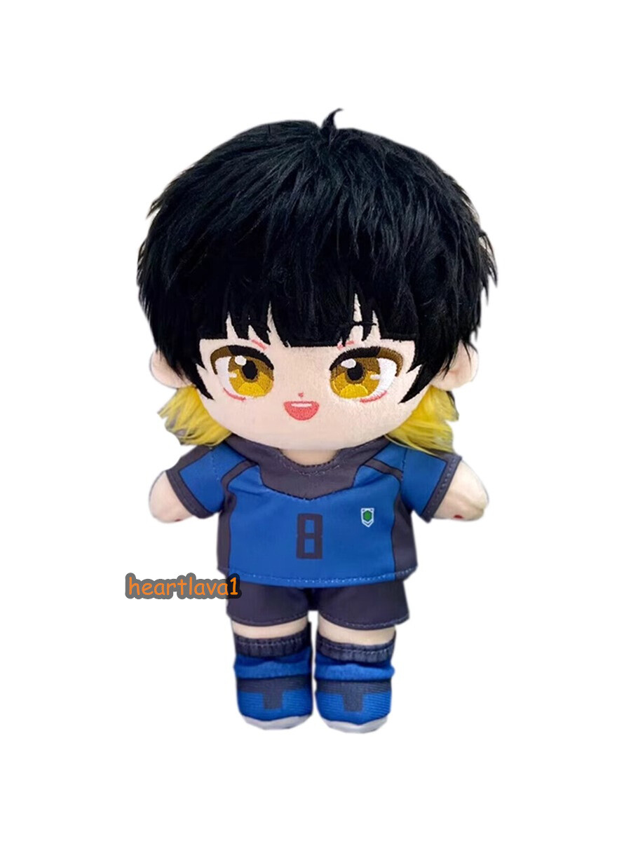 BLUE LOCK Bachira Meguru 20cm Plush Doll Dress up Clothes Change ...