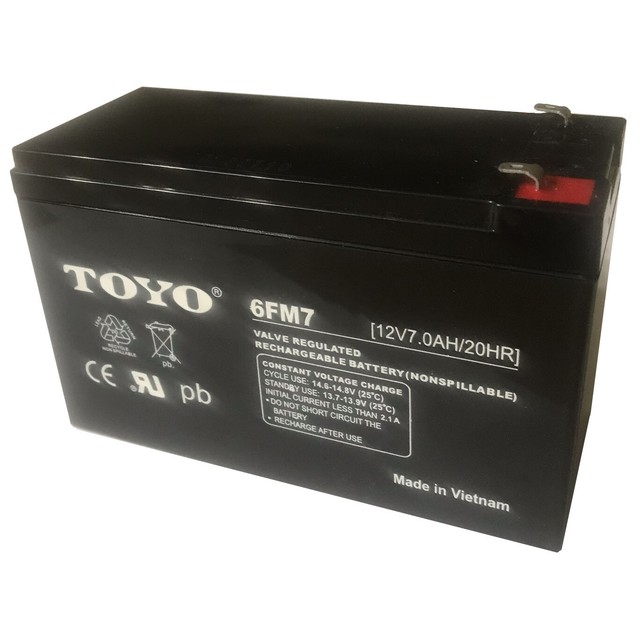 TOYO 6fm7 12v 7ah Lead Acid Replacement Battery for sale online | eBay