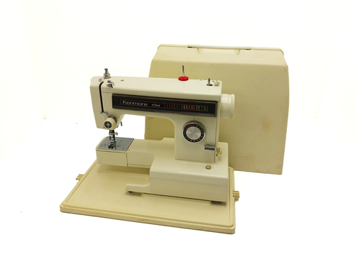 Kenmore 158.1355080 12 Stitch A Sewing Machine with Case - UNTESTED | eBay