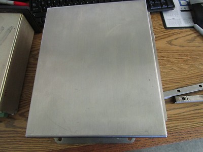 Hoffman Model: A1008CHNFSS Enclosure. Type: 3R,4,4X,12 . Missining one Clip