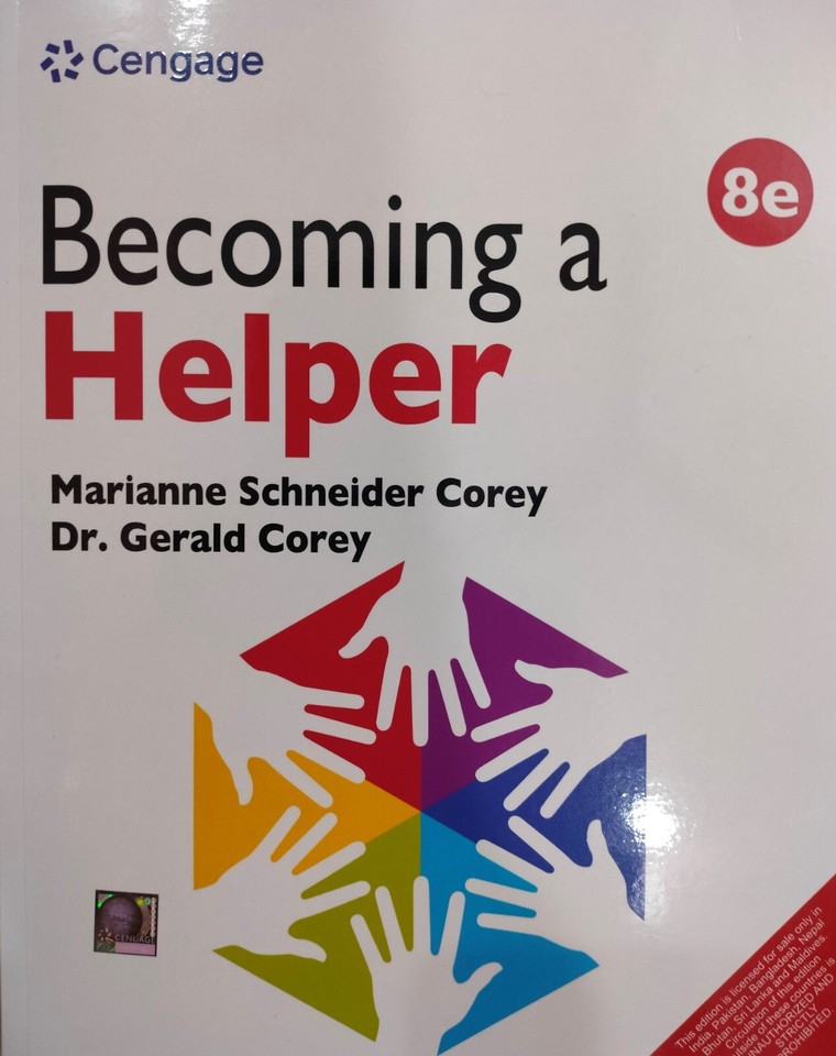 FAST SHIP- Becoming a Helper by Gerald Corey, 8TH INTERNATIONAL EDITION ...