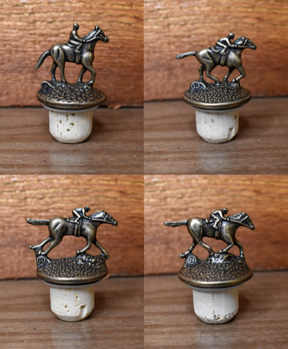 Blanton’s Bourbon Whiskey Cork Bottle Stopper Horse Choose your letter ...