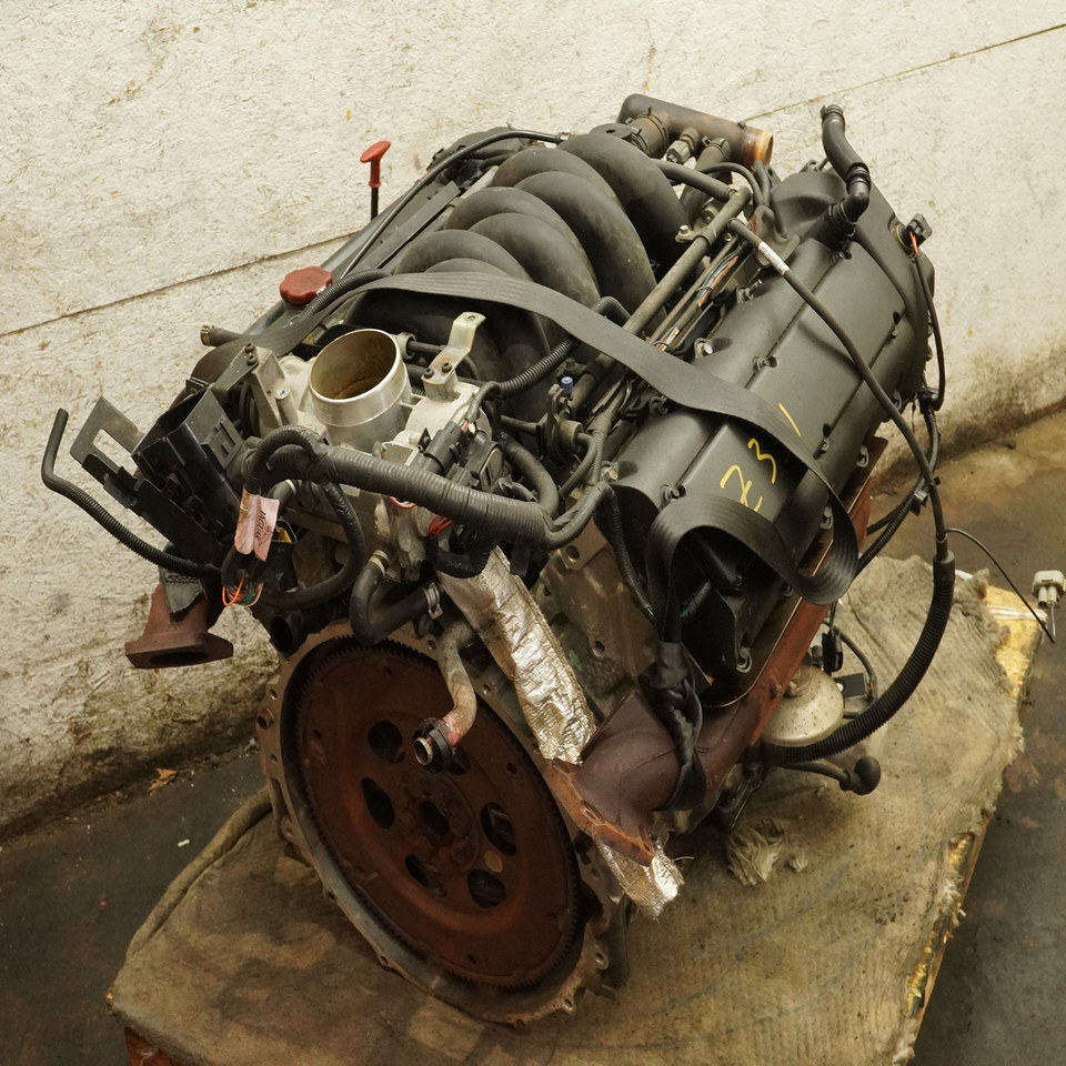 99-01 Jaguar Xk8 Xj8 X100 4.0L 8 Cylinder Automatic Engine Motor 72K ...