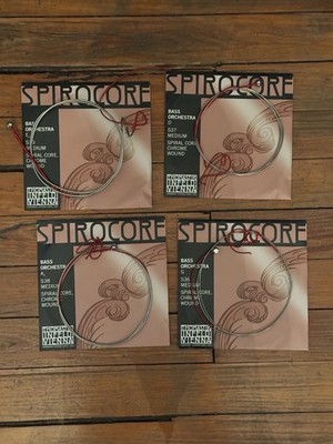 Thomastik Spirocore 3/4 - S42 Double Bass Strings Set- USA | eBay