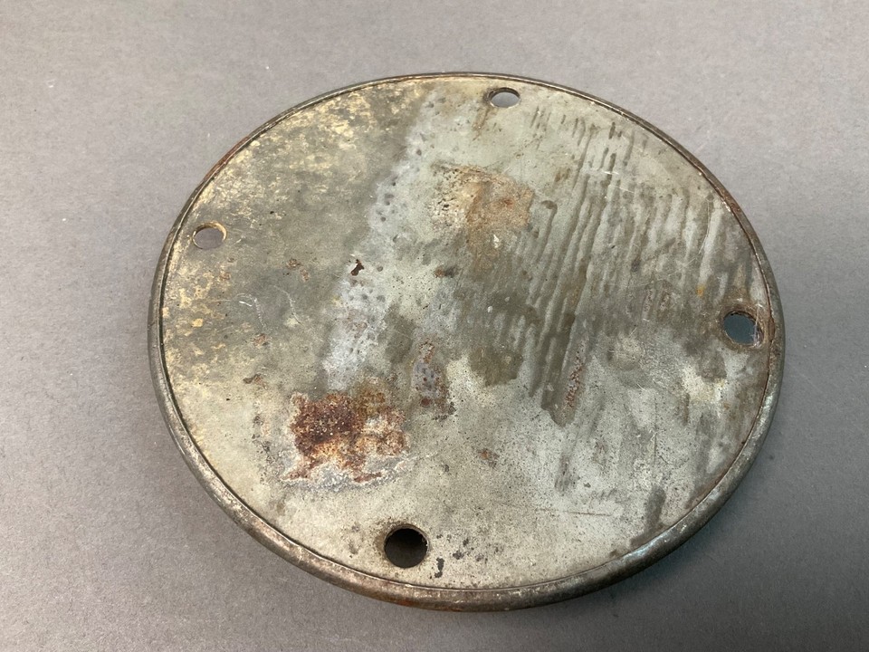 VINTAGE GLASS MARBLE REFLECTOR RED CAT EYE 5" Dia. KING BEE FOTO-RAY | eBay