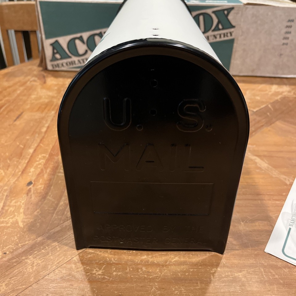 Rural Mailbox Country House Decorative VTG Mail Postage Letter Box ...
