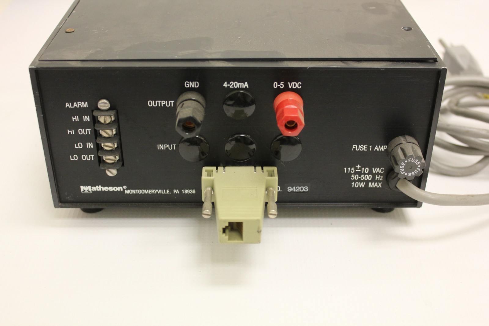 Matheson Flow meter # 8170 | eBay