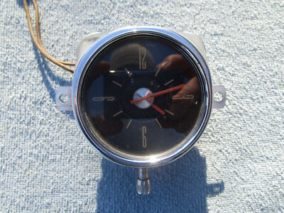 1949-1950 Ford Deluxe Dash Clock | 4950FST | Genuine OEM | Metal ...