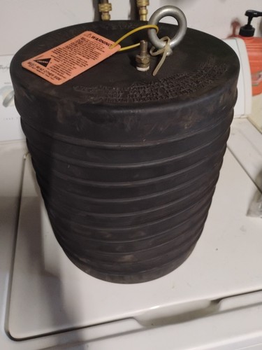 Cherne 12" Test-Ball Inflatable Pipe Plug 304mm Model 041-408 Sewer ...