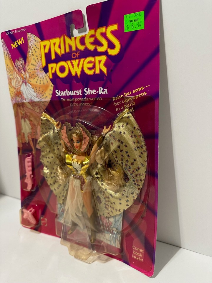 1985 Mattel Vintage Starburst She-Ra Princess Of Power Masters of the ...