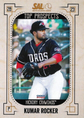 2023 South Atlantic League Top Prospects Kumar Rocker Hickory Crawdads ...