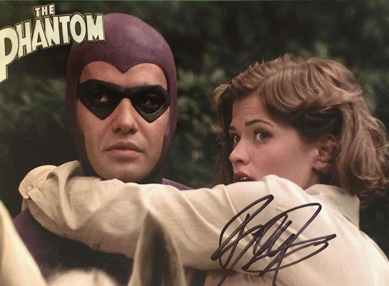 BILLY ZANE / THE PHANTOM / "KIT WALKER" / GREAT SIGNED COLOR PHOTO #1 ...