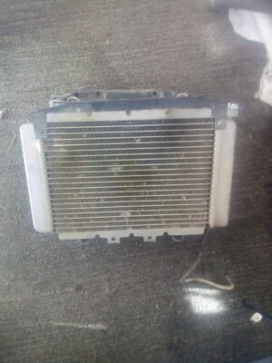 2007 yamaha grizzly 400 radiator with fan | eBay