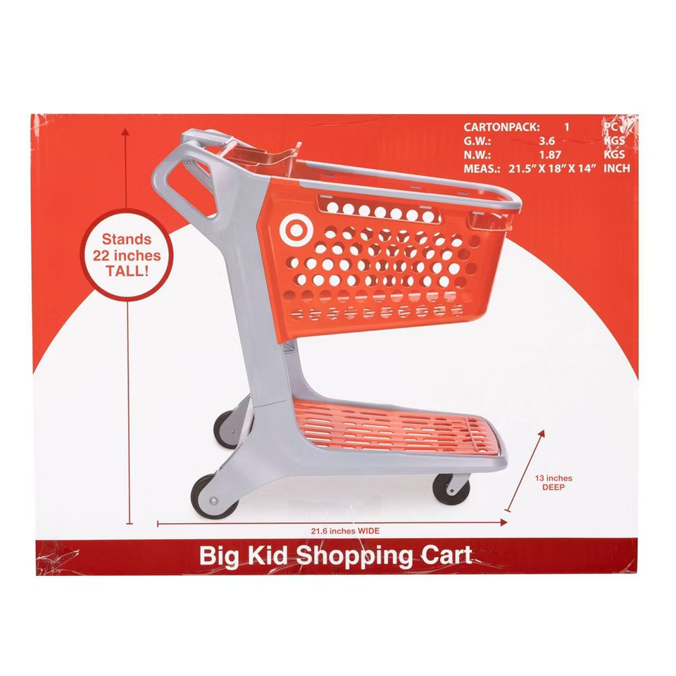 Target Big Kid Shopping Cart | eBay