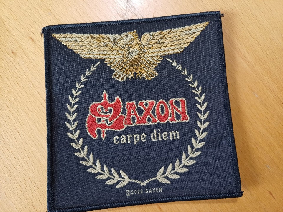 Saxon Patch Carpe Diem | eBay UK