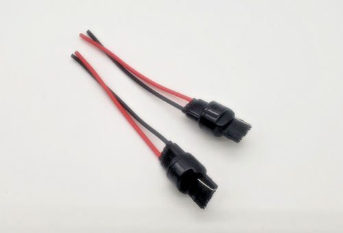 7440 T20 Pigtail Male Socket Wire Turn Signal Tail Stop 3rd Brake ...