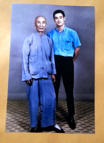 Bruce lee ip man wing chun kung fu martial arts postcard boxing movie ...