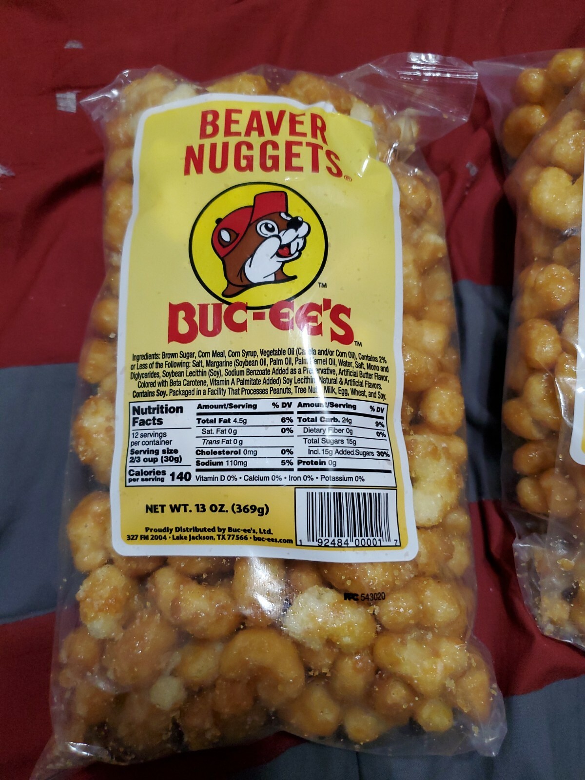 4 bags 13 Oz BUC-EE'S Beaver Nuggets Sweet Corn Puff Snack Texas | eBay