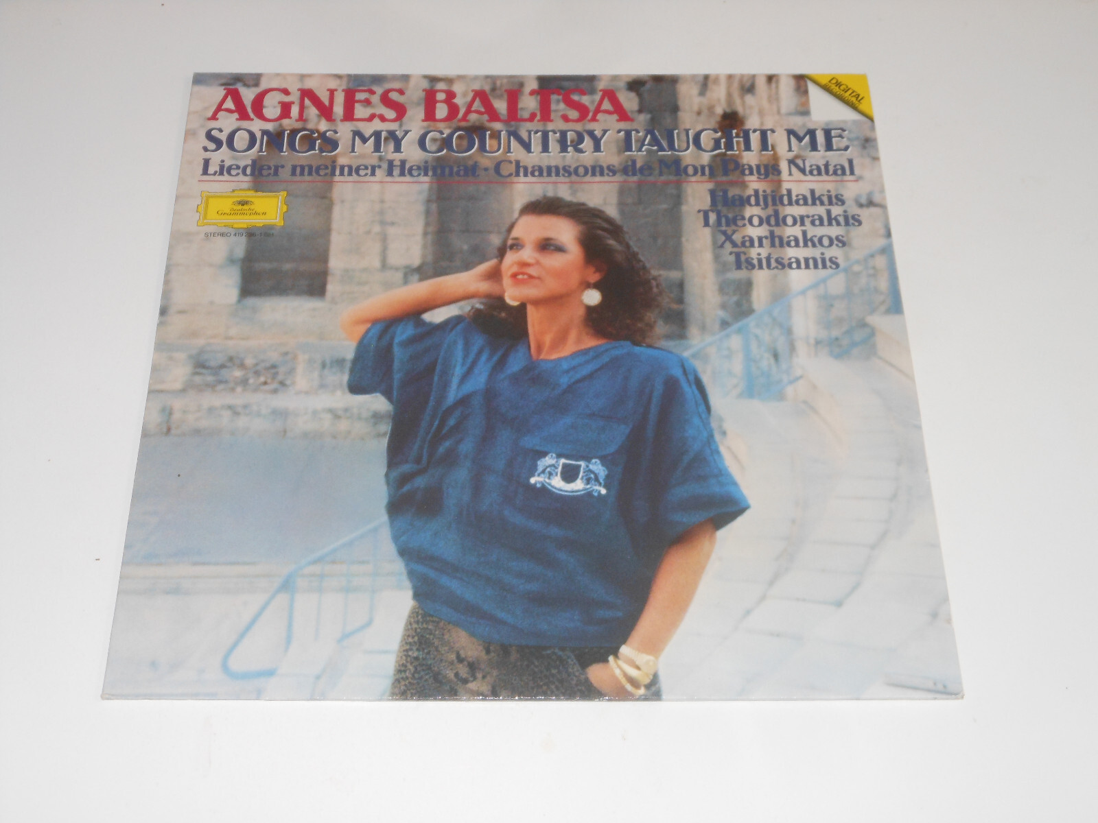 DGG Digital - Agnes Baltsa - Mezzo-Soprano - LP - Songs My Country ...