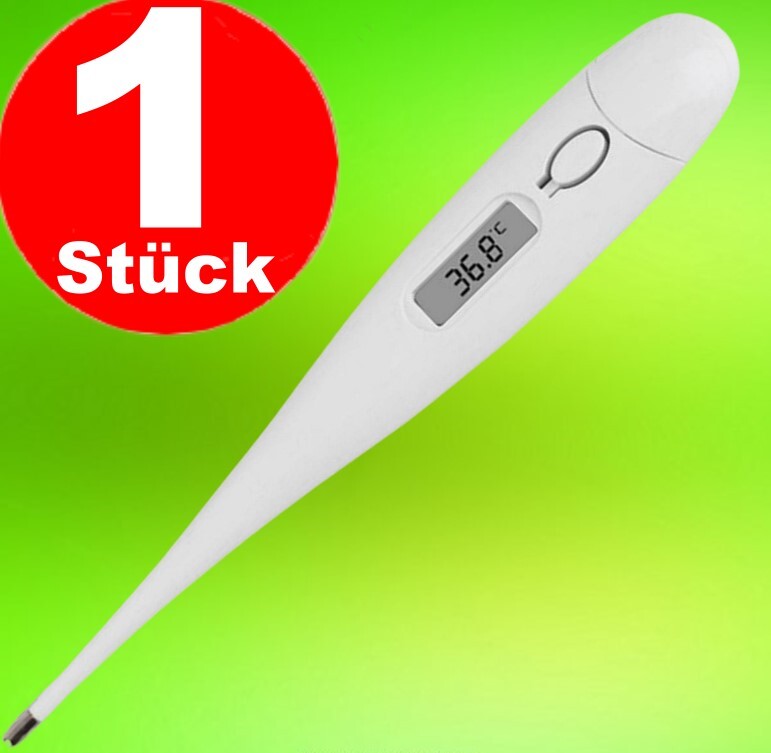 1-2x Digitales Fieberthermometer Digital Kind Baby Erwachsene ...