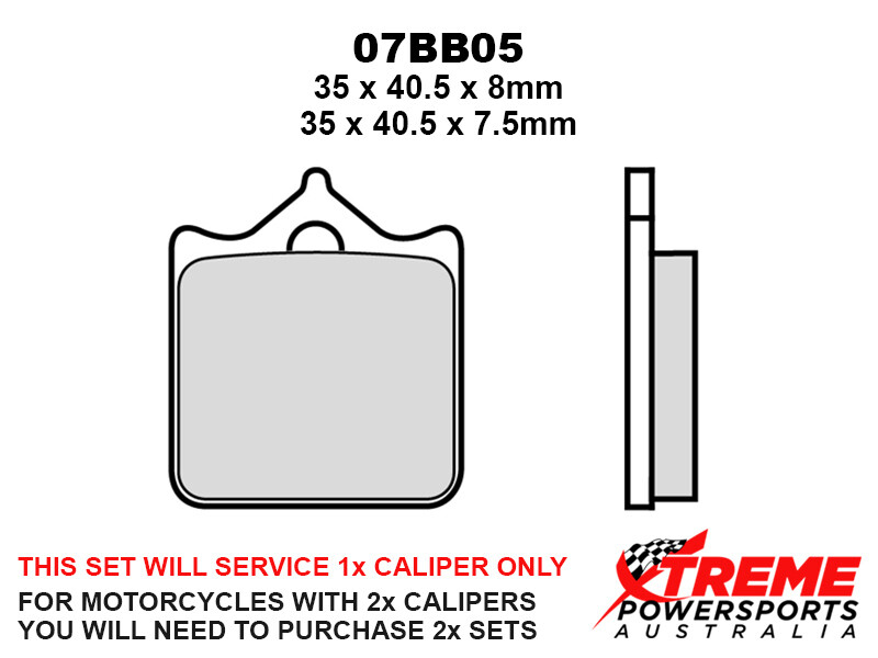 Benelli Tornado Naked Tre R160 09-12 Brembo Sintered Front Brake Pads ...